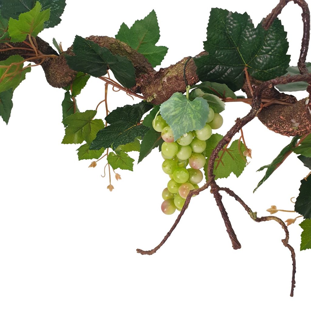 Garland with Grape Leaves for Outdoor Use - at Decofoodshop